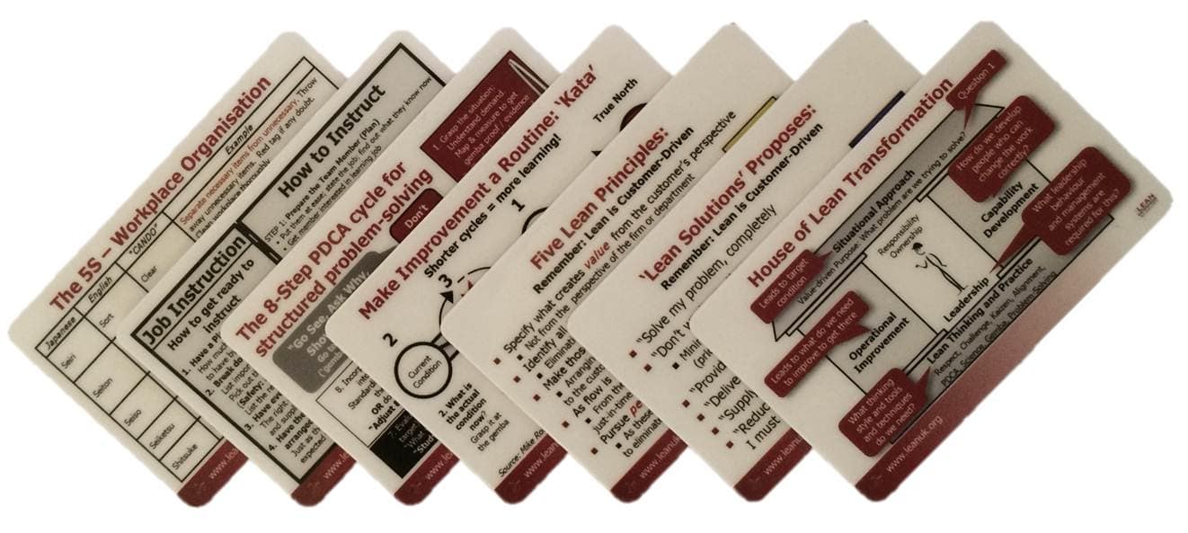 Lean Principles ‘Hints and Tips’ Pocket Cards - Lean Book Shop - Lean ...
