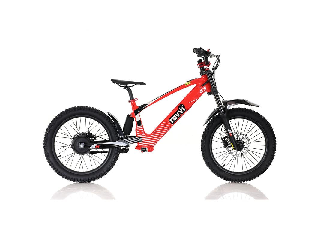 REVVI 20″ KID’S ELECTRIC BIKE RED | Trial Enduro Direct