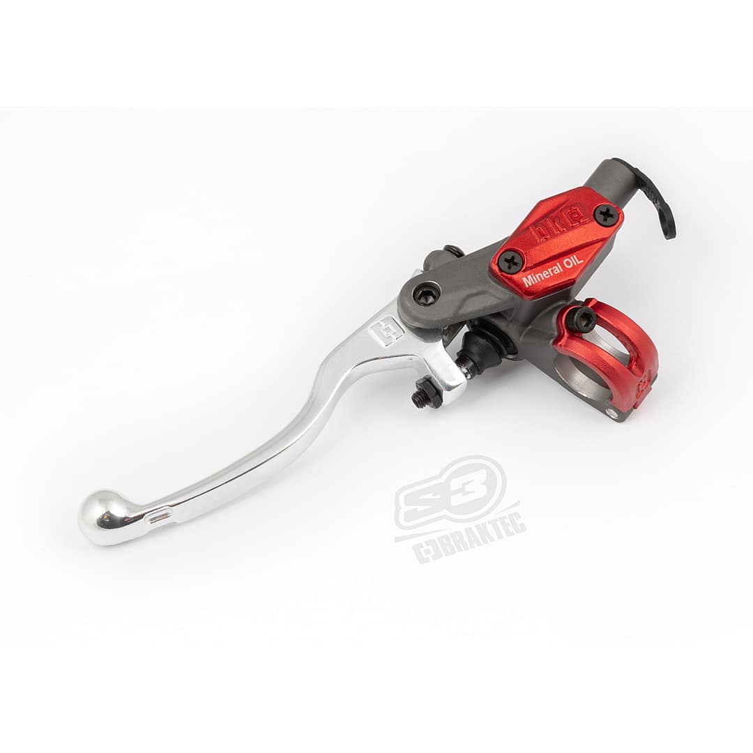 S3 BRAKTEC – TRIAL CLUTCH Master Cylinder 9.5mm – DOT 4 – RED GP ...
