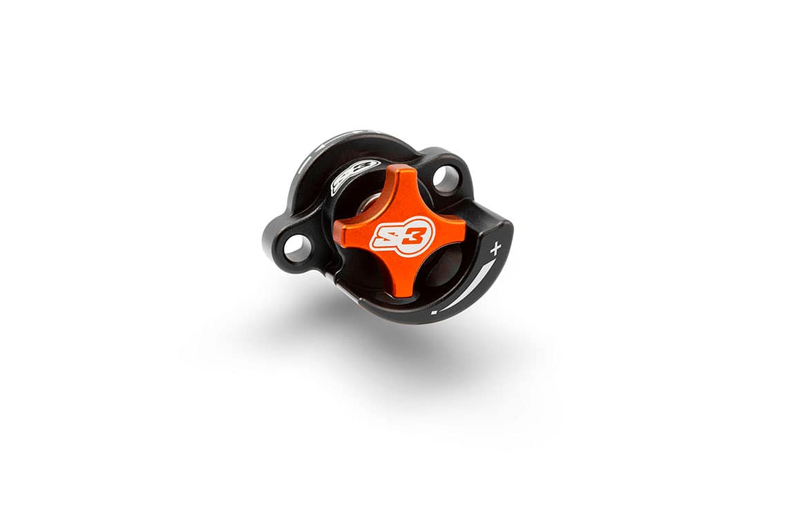 Exhaust Power Valve Regulator ORANGE | Trial Enduro Direct