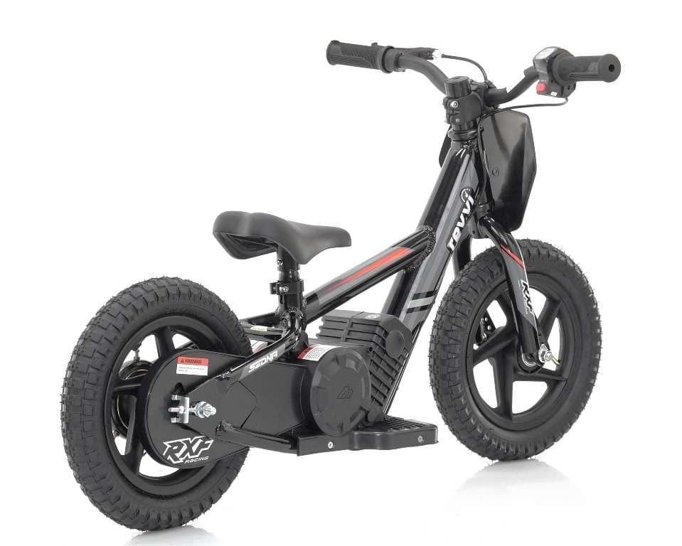 REVVI 12″ KID’S ELECTRIC BALANCE BIKE BLACK | Trial Enduro Direct