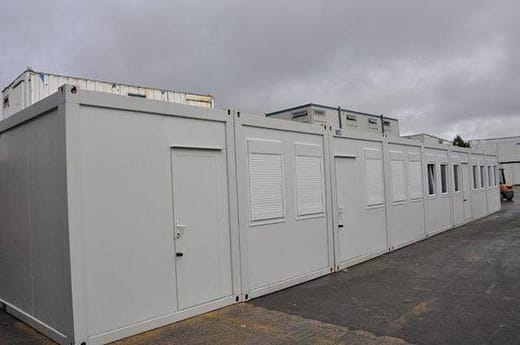 Portable Eight Bay Open Plan Modular Building | TF Jackson