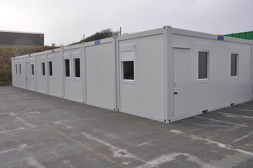Portable Eight Bay Open Plan Modular Building | TF Jackson