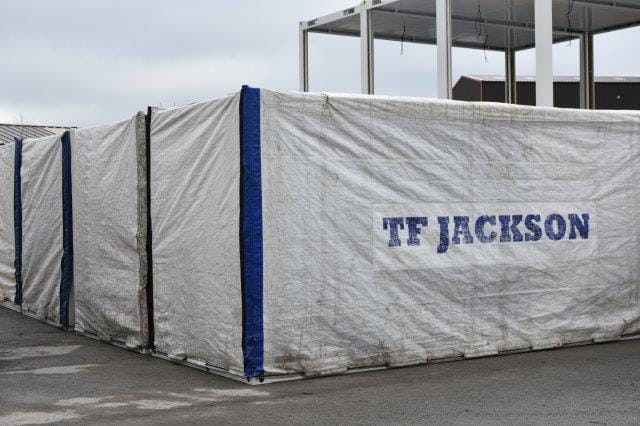 Four Bay Open Plan Portable Building Structure | TF Jackson