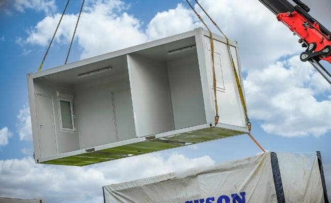 Steel frames used in modular construction | TF Jackson