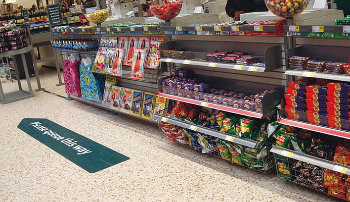 In-Queue Merchandising Gallery Examples | Retail Associates