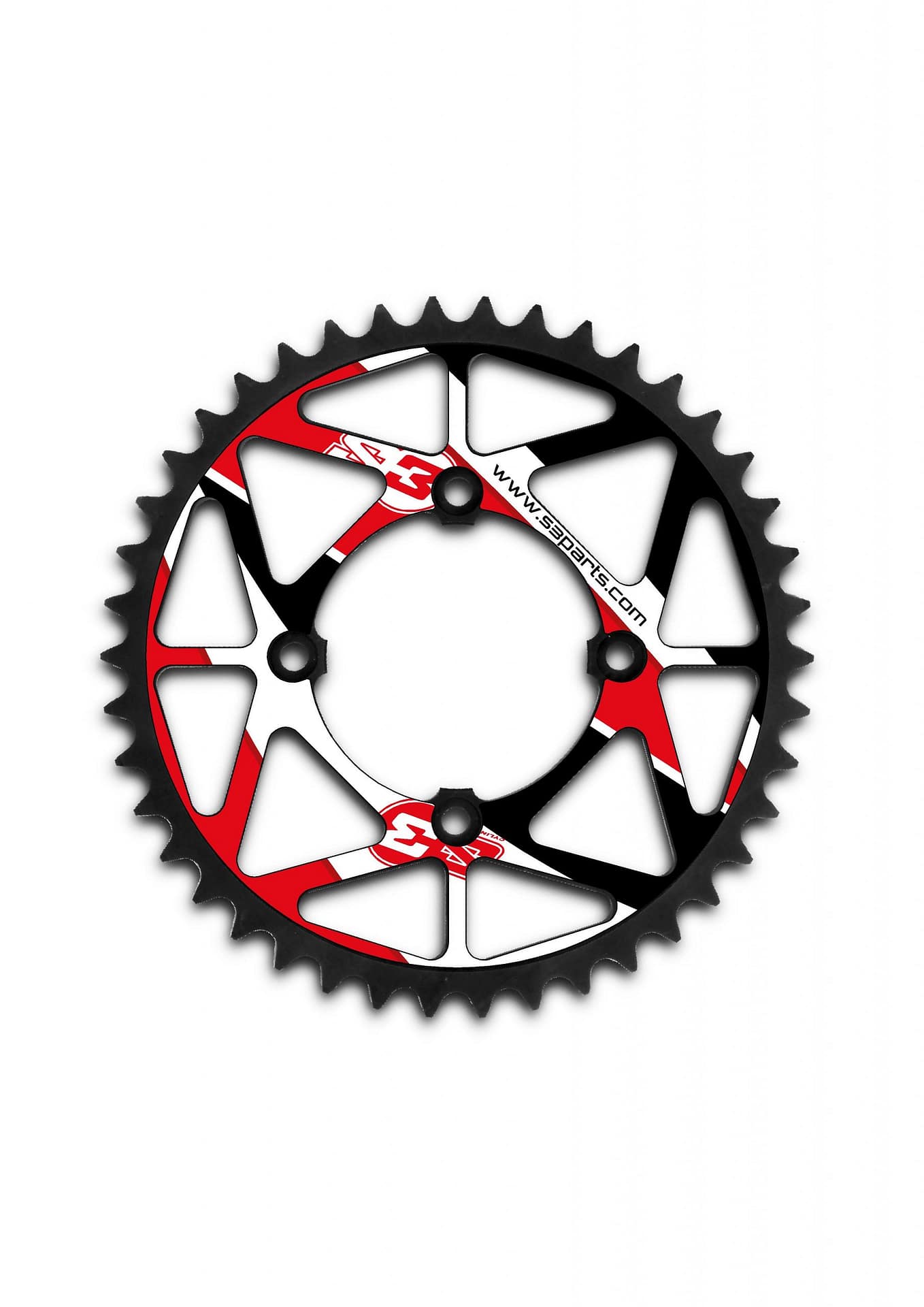 S3 Trials Rear Chainwheel ‘open’ type with holes | Trial Enduro Direct