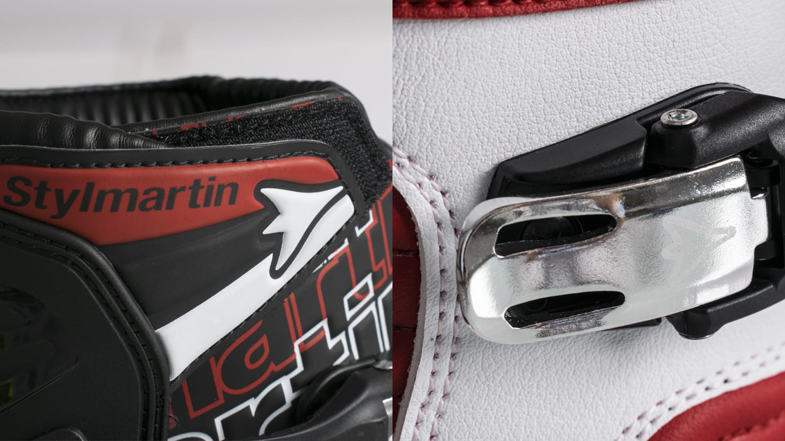 STYLMARTIN IMPACT PRO – WHITE / RED | Trial Enduro Direct