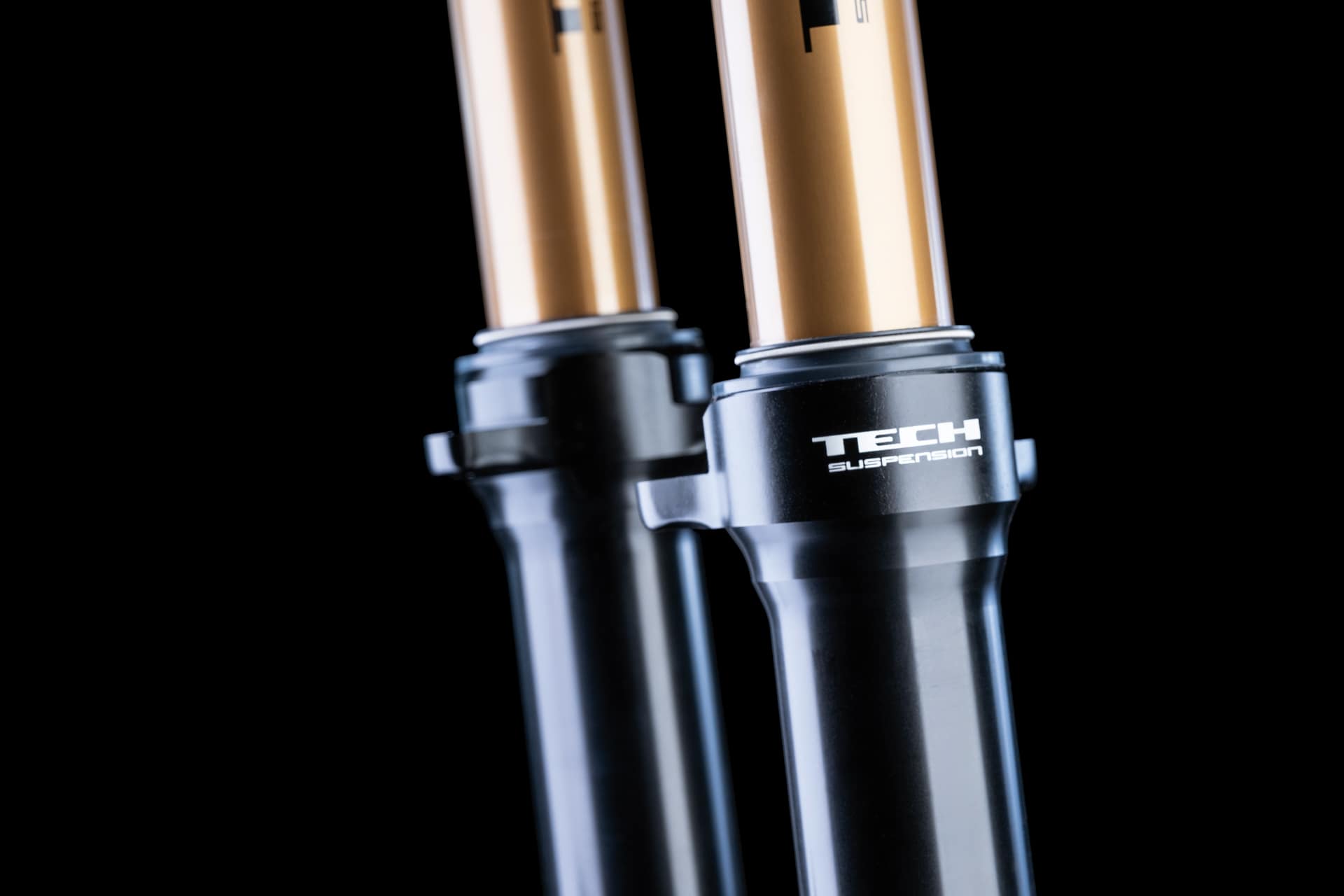 TECH – KASHIMA PRO SL – Superlight Trials Forks 39mm BLACK bottom, GOLD ...