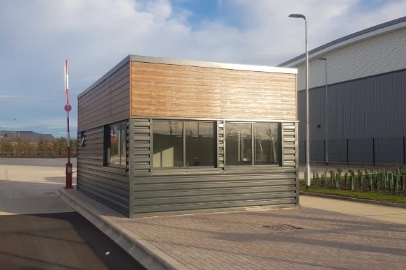GRP Gatehouses - Security Gatehouse | Fibaform