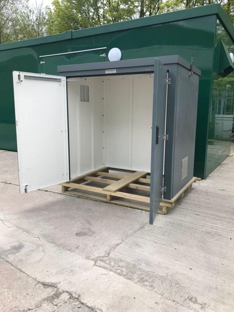 Industrial and Commercial GRP Waste Bin Enclosures | Fibaform