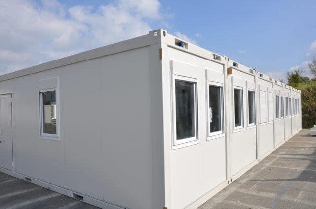 Seven Bay Open Plan Modular Building | TF Jackson