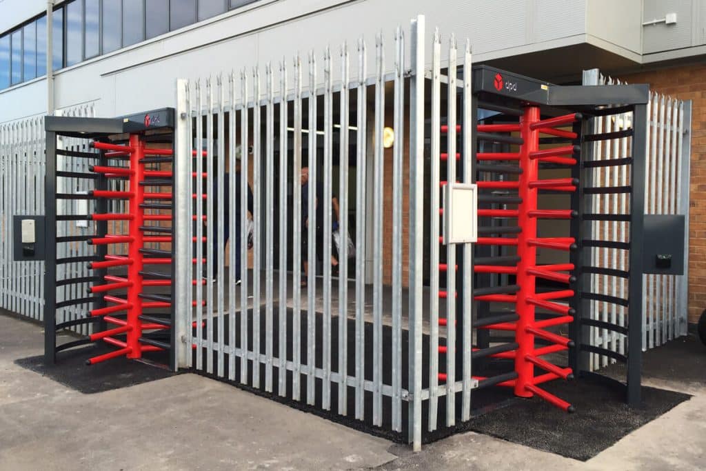 Full Height Turnstiles | External Use | Retail Associates
