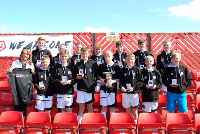 Buxton JFC Take the Silverware | Thorneycroft Solicitors