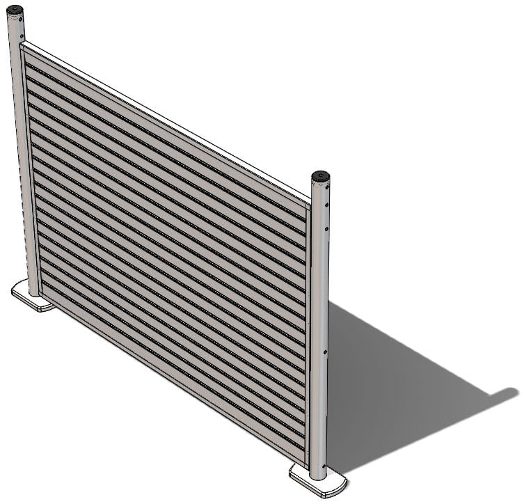 In Queue Merchandising Double Sided Slat Wall | Retail Associates