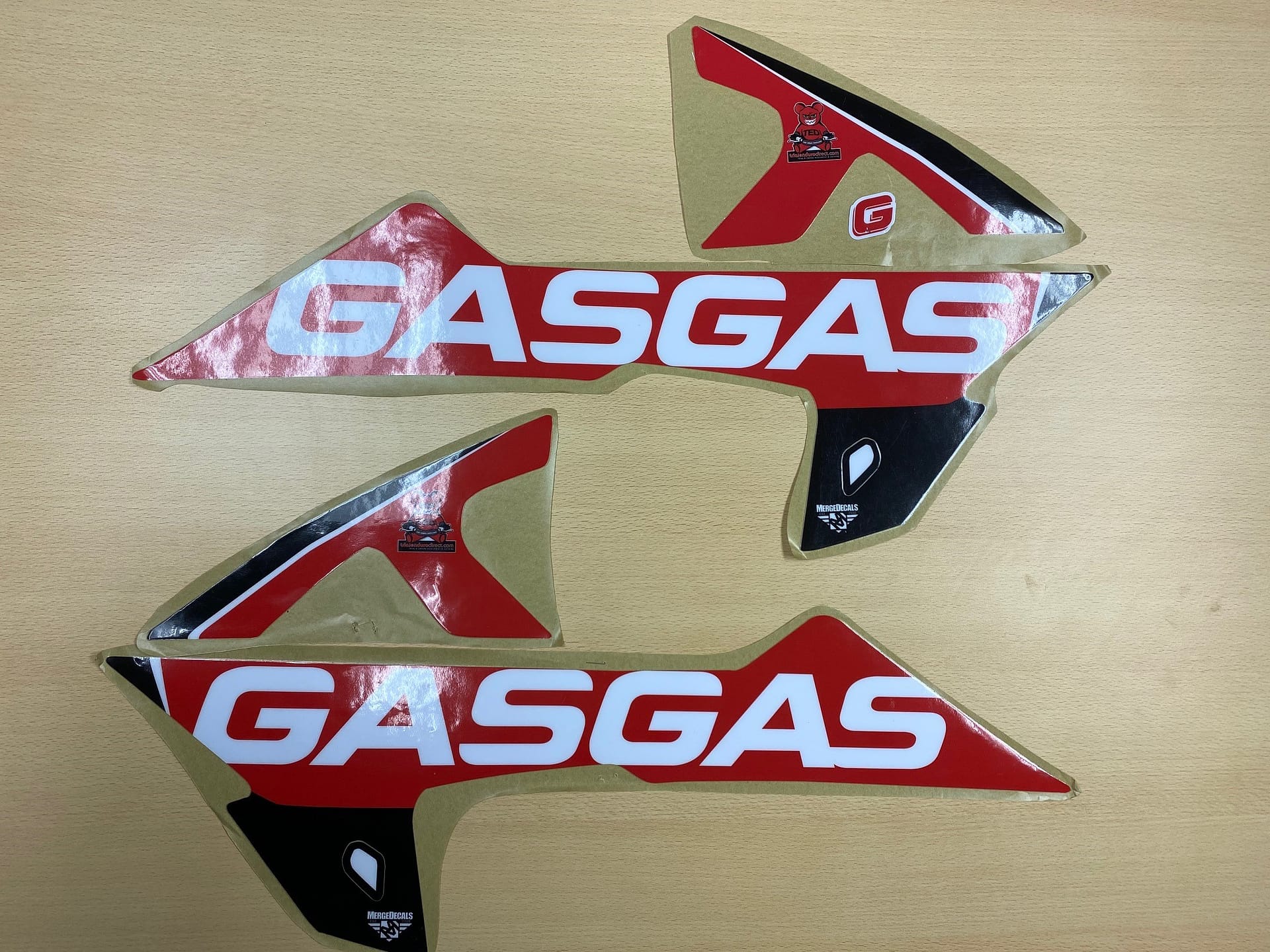 2018 GASGAS Rad Panels Stickers (pair) | Trial Enduro Direct
