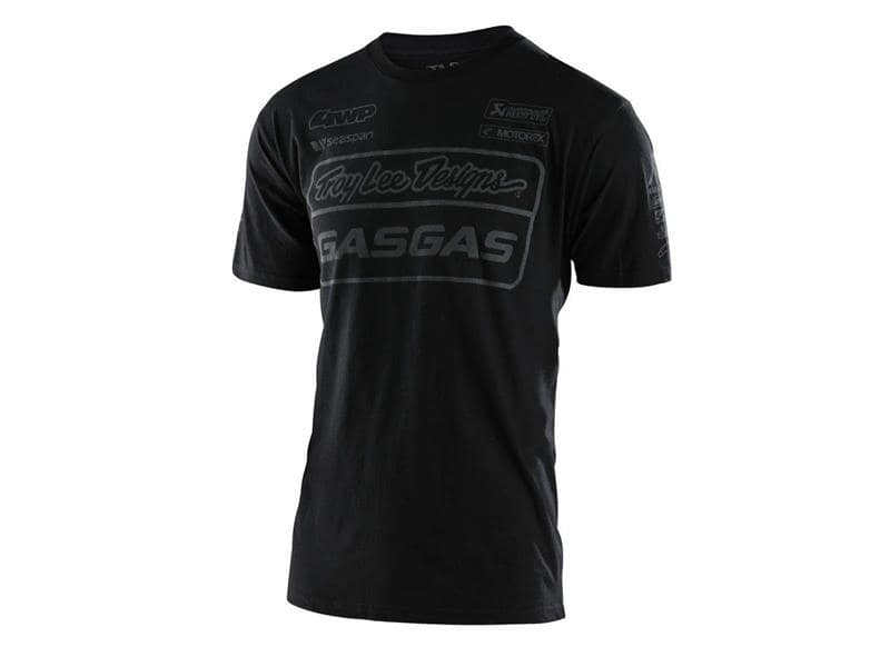 TLD Team Tee – Black | Trial Enduro Direct