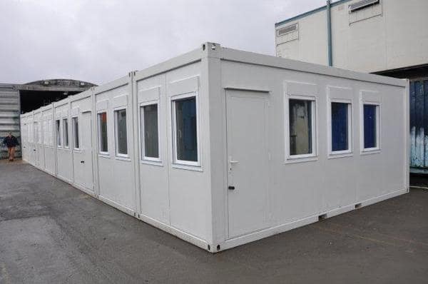 Portable Eight Bay Open Plan Modular Building | TF Jackson