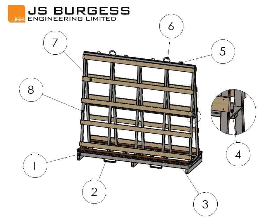 A-frames | Anatomy of the Frame | JS Burgess Engineering Ltd